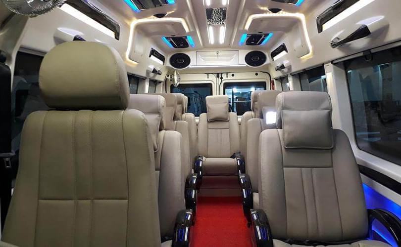 Comfortable Outstation Tempo Traveller in Bangalore - VEE Cabs